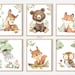 Gender Neutral Animal Nursery Prints, Elephant Lion Giraffe Safari ...