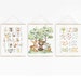 Woodland Alphabet Numbers Prints, Woodland Nursery Decor, Kids Playroom ...