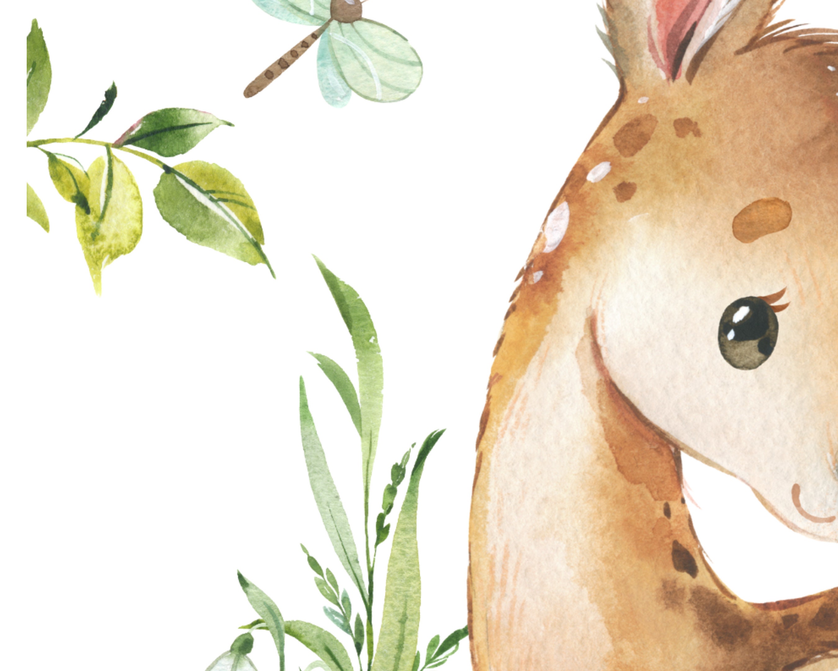 Woodland Nursery Prints Forest Animal Printable Wall Art - Etsy Canada