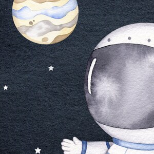 Space Nursery Prints, Boy Room Printable Wall Art, Space Playroom Decor ...