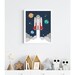 Space Nursery Print, Space Rocket Print, Kids Playroom Printable Wall ...