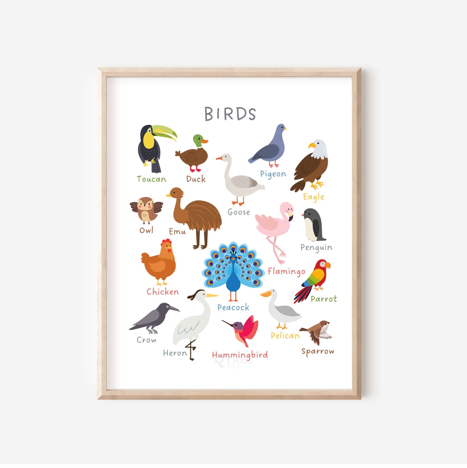 Kids Educational Prints, Animal Classification, Classroom Posters, Home ...