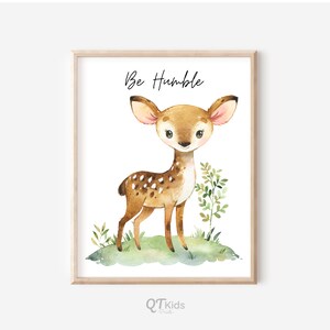 Woodland Animal Prints, Woodland Nursery Decor, Nursery Art Prints, Set ...