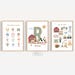 Farm Animal ABC Numbers Prints, Personalized Toddler Kids Room Wall Art ...
