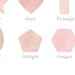 Shapes Poster, Educational Print, Girl Playroom Printable Wall Art ...