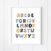 Construction ABC Posters, Boy Nursery Alphabet Prints, Construction ...