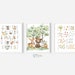 Woodland Alphabet Numbers Prints, Woodland Nursery Decor, Kids Playroom ...