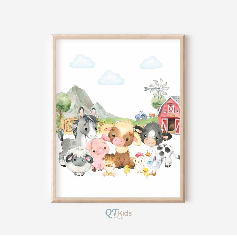 Animal Poster - Etsy