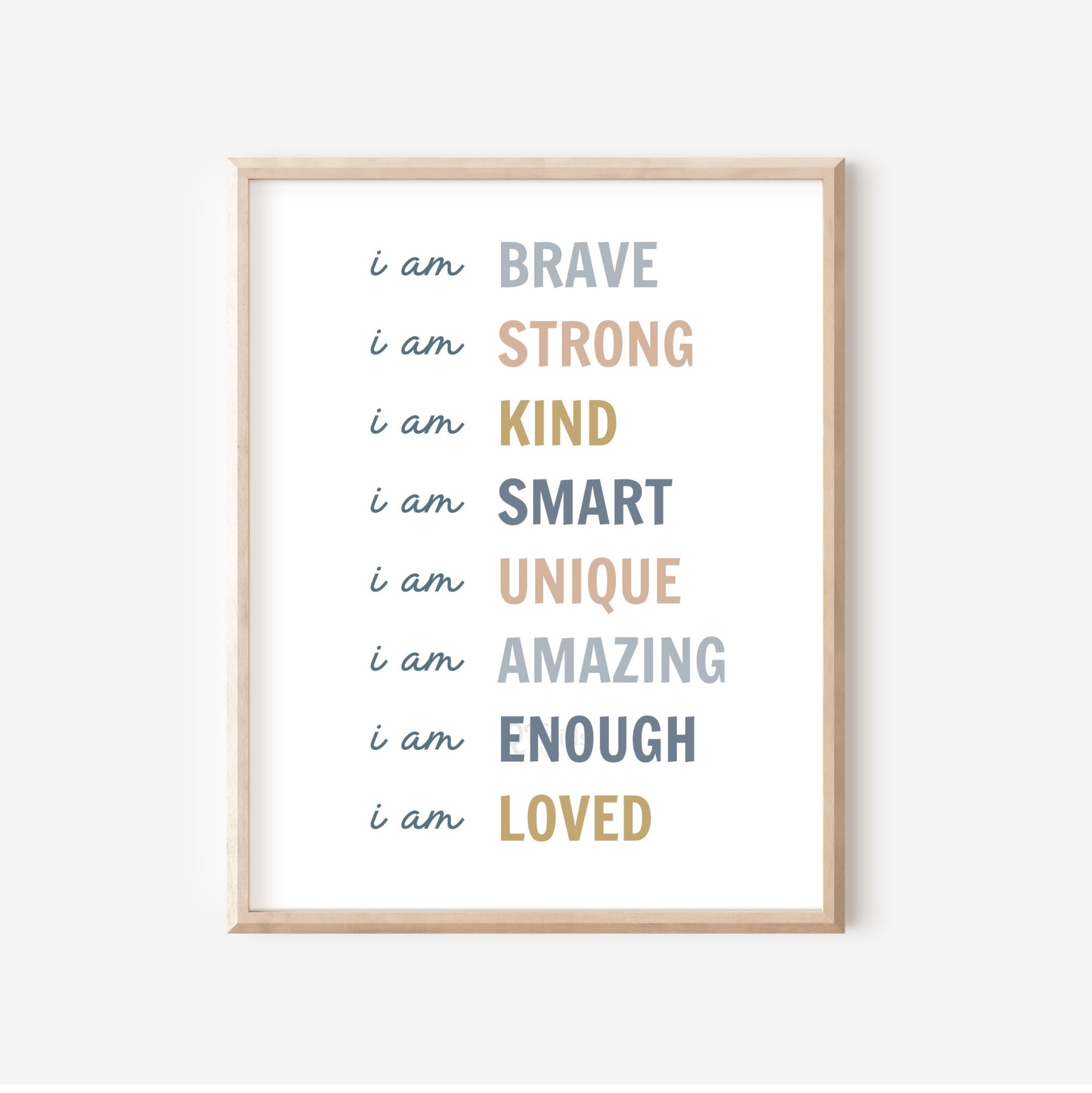 Kids Inspirational Quotes, Rainbow Print, Home School Classroom ...