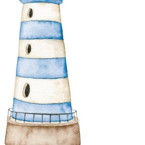 Nautical Nursery Prints, Nautical Wall Art, Watercolour Sail Boat ...