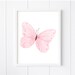 Butterfly Wall Art, Girl Nursery Printable Wall Art, Kids Room Wall Art ...