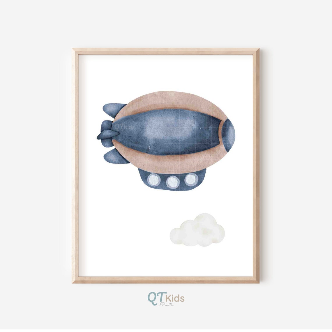 Air Transport Nursery Prints, Airplane Boy Room Wall Art, Dream Big ...