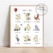 Gender Neutral Animal Nursery Prints, Elephant Lion Giraffe Safari ...