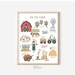Farm Animal ABC Numbers Prints, Personalized Toddler Kids Room Wall Art ...