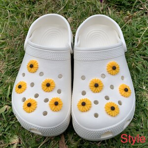 Shoe Charms Set, Flower Croc Charm ,daisy Shoe Charms , Blossom Croc ...