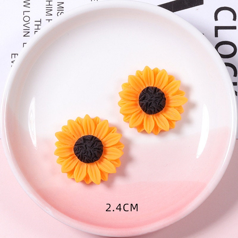 Sunflower Shoe Charms Sunflower Croc Charms Flowers Shoe - Etsy