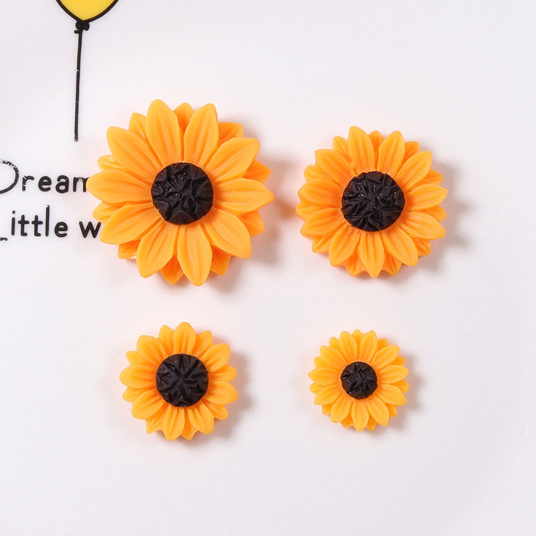 Sunflower Shoe Charms , Sunflower Croc Charms , Flowers Shoe Charms - Etsy