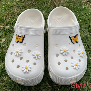 Shoe Charms Set, Flower Croc Charm ,daisy Shoe Charms , Blossom Croc ...