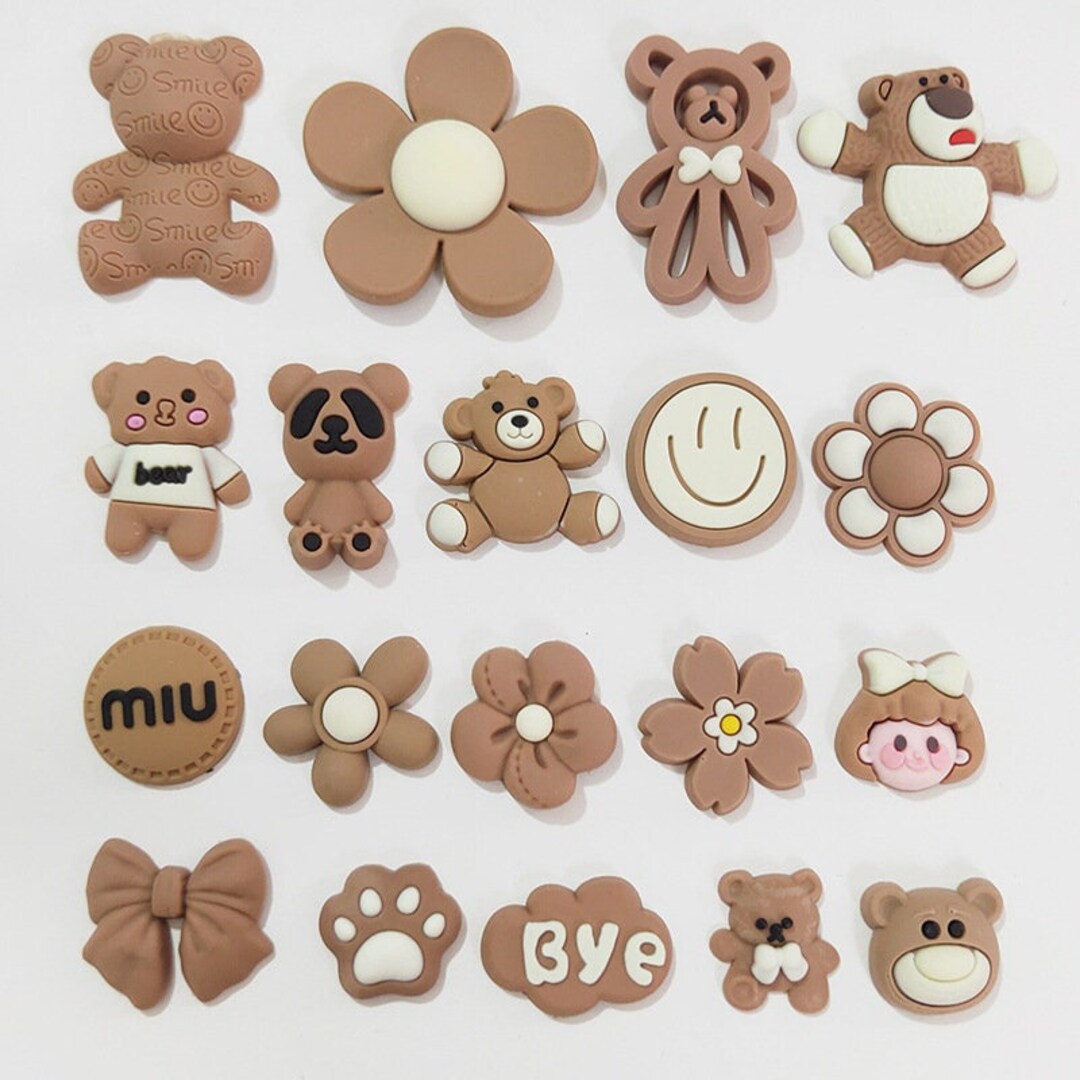 Neutral Charms for Your Crocs ,beige Croc Charm Set , Charm for Croc ...