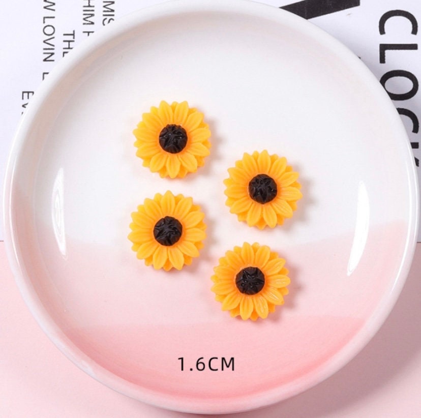 Sunflower Shoe Charms Sunflower Croc Charms Flowers Shoe - Etsy