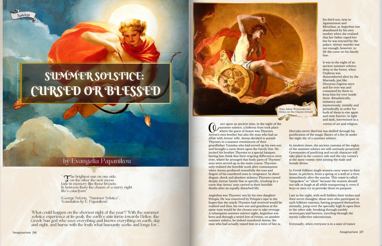 Imaginarium Magazine 20 Print June/july 23 - Enchanted Living, Fantasy ...