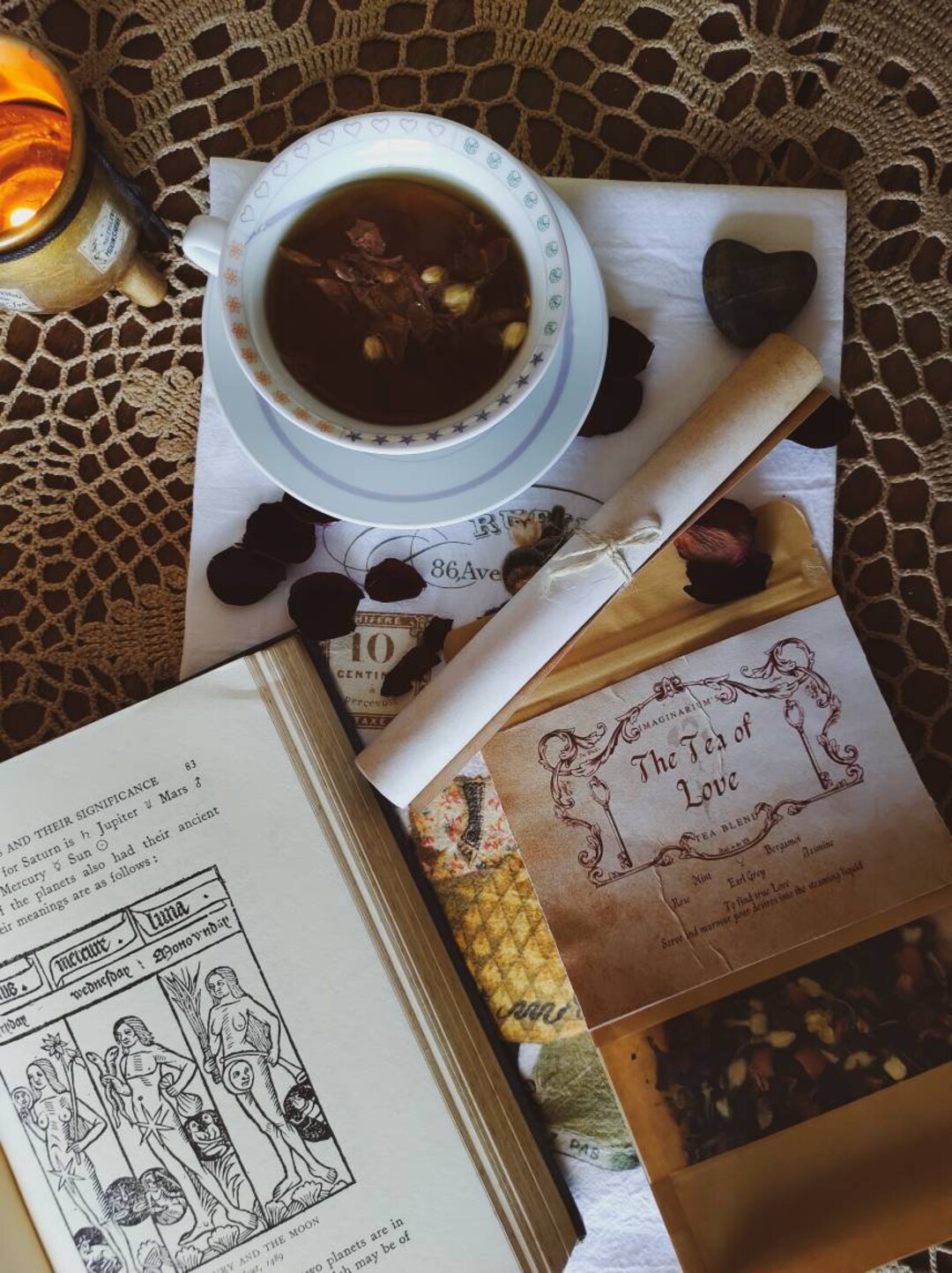 The Tea of Love, Spell Tea, Bergamot Tea, Tea Time, Witch Gifts ...