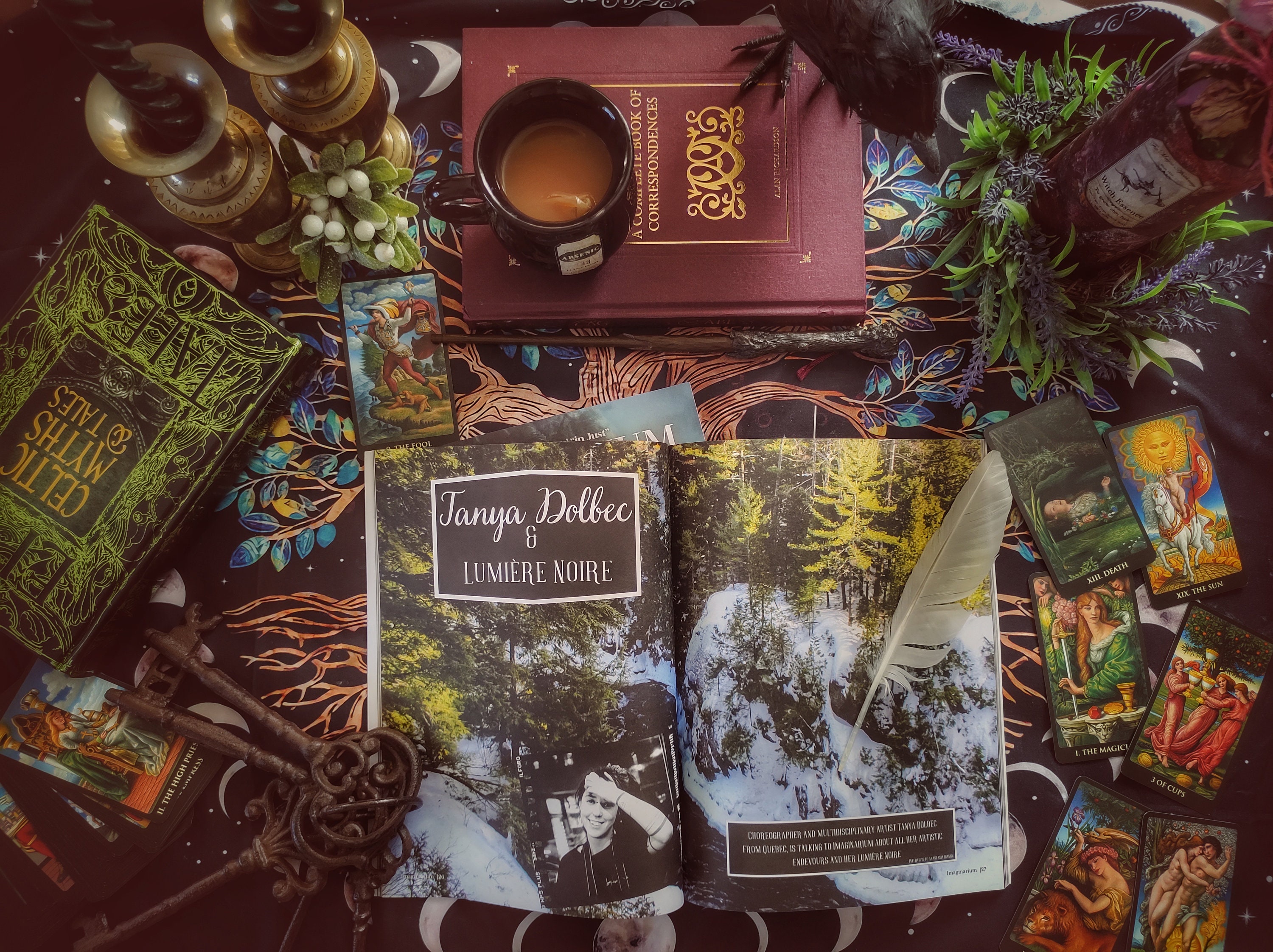 Imaginarium Magazine 18 Enchanted Living, Magical Life, Astrology ...