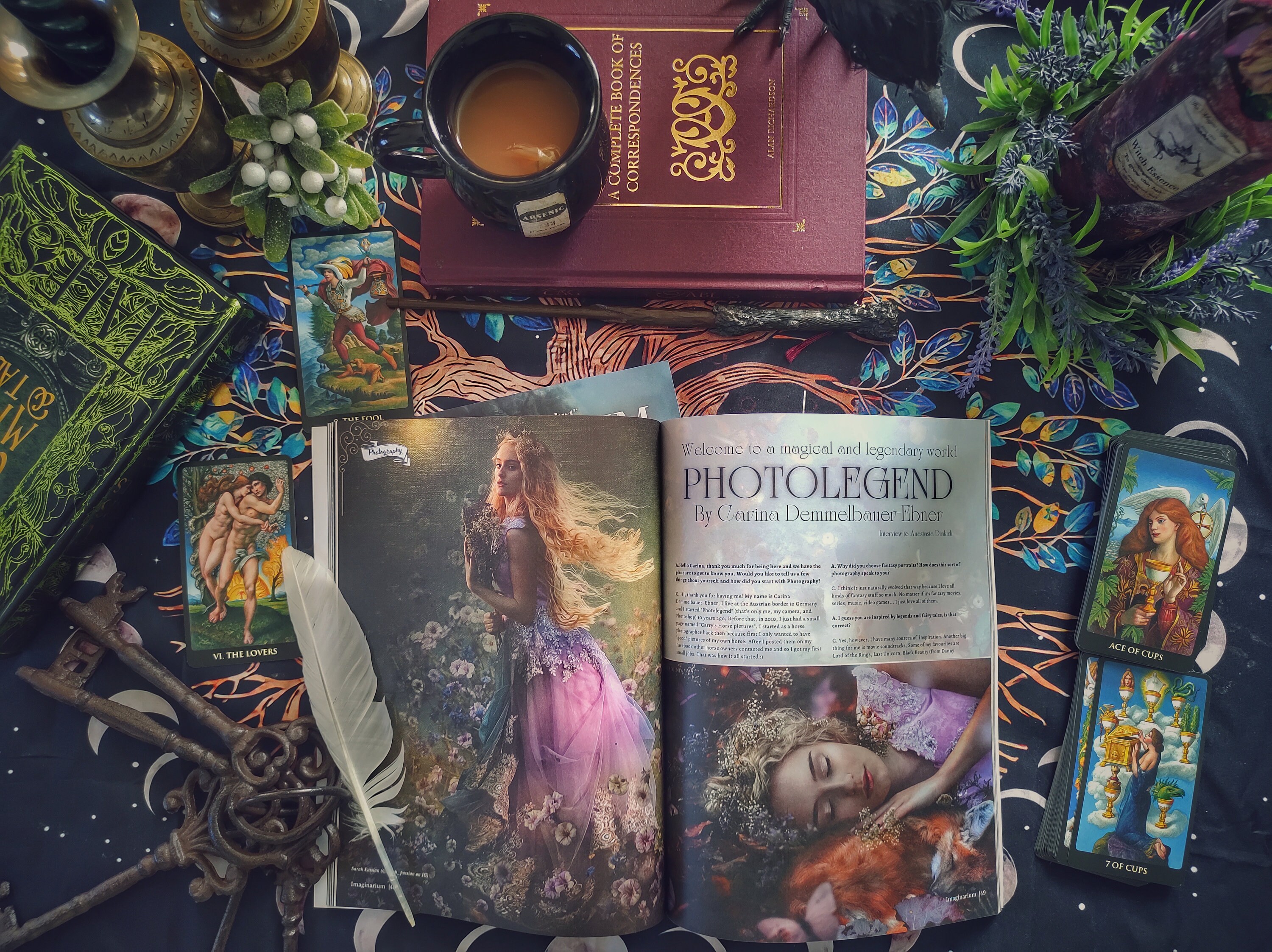 Imaginarium Magazine 18 Enchanted Living, Magical Life, Astrology ...