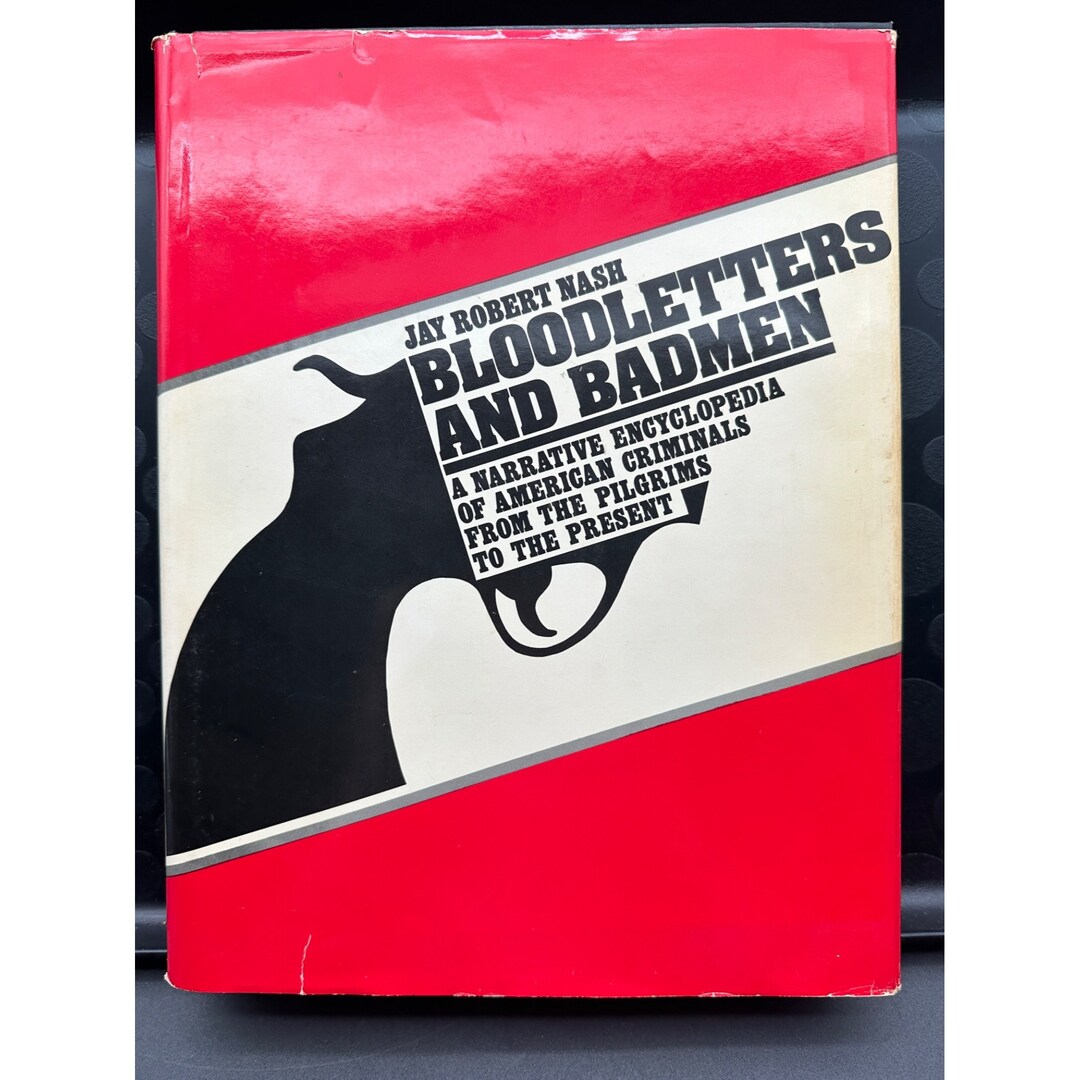 Bloodletters and Badmen 1973 Jay Robert Nash - Etsy