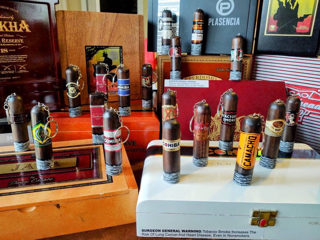 Handcrafted Cigar Ornaments/keychains - Etsy