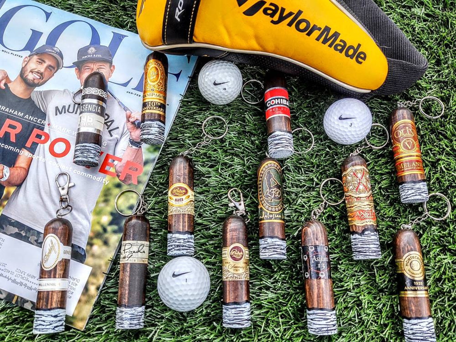 Handcrafted Cigar Ornaments/keychains - Etsy