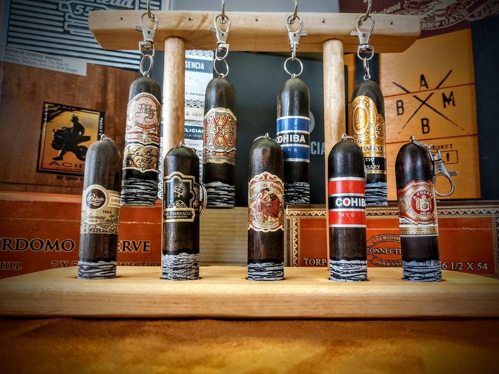Handcrafted Cigar Ornaments/keychains - Etsy