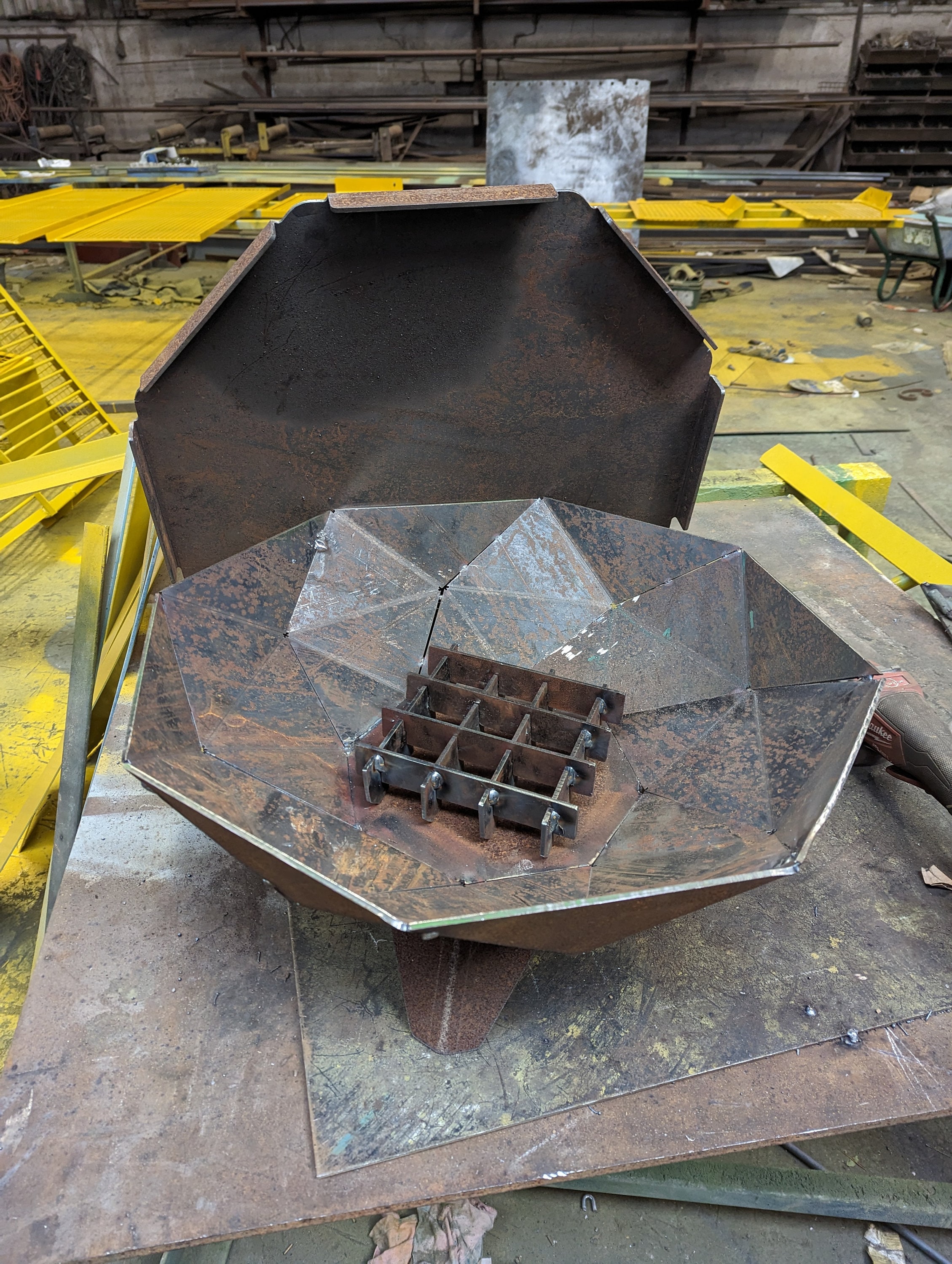 Octagonal Fire Pit (dxfs, 3D File, Engineering Drawings) - Etsy