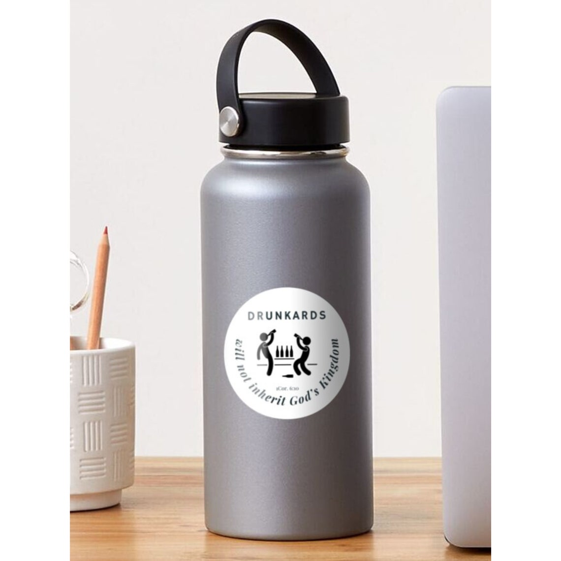 Sticker Sheet With Cool Christian Design, Life Advice, Scripture Labels ...