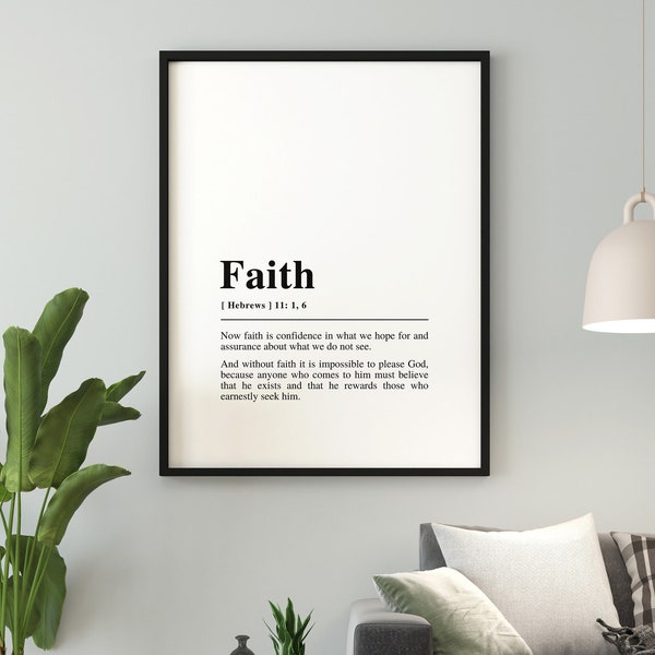 Faith Wall Art - Etsy
