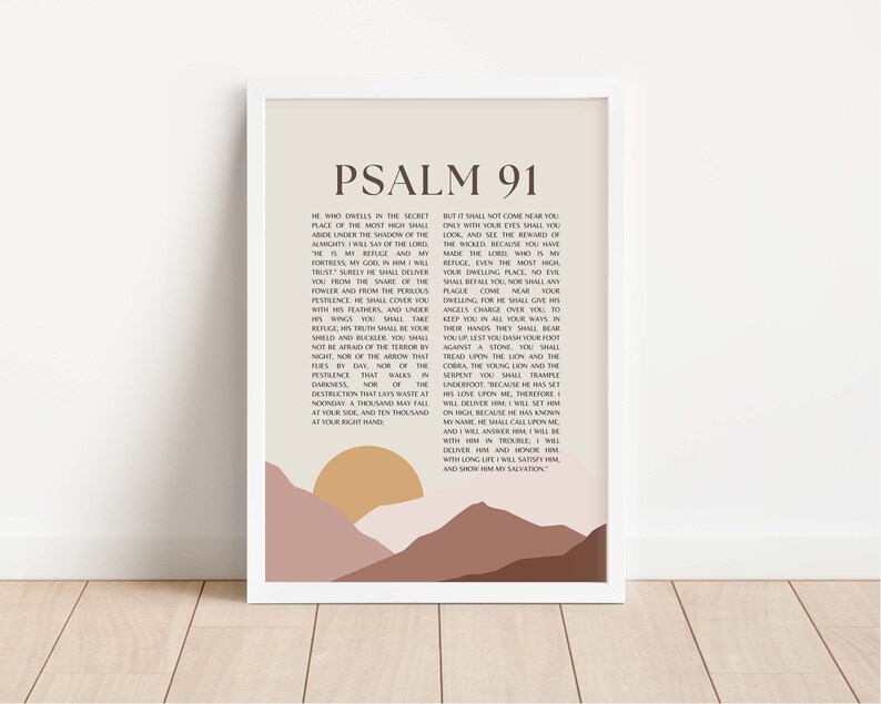 Psalm 91 NKJV He Who Dwells in the Secret Place of the Most High, Bible ...