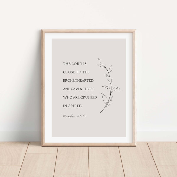 Psalm 34 - Etsy