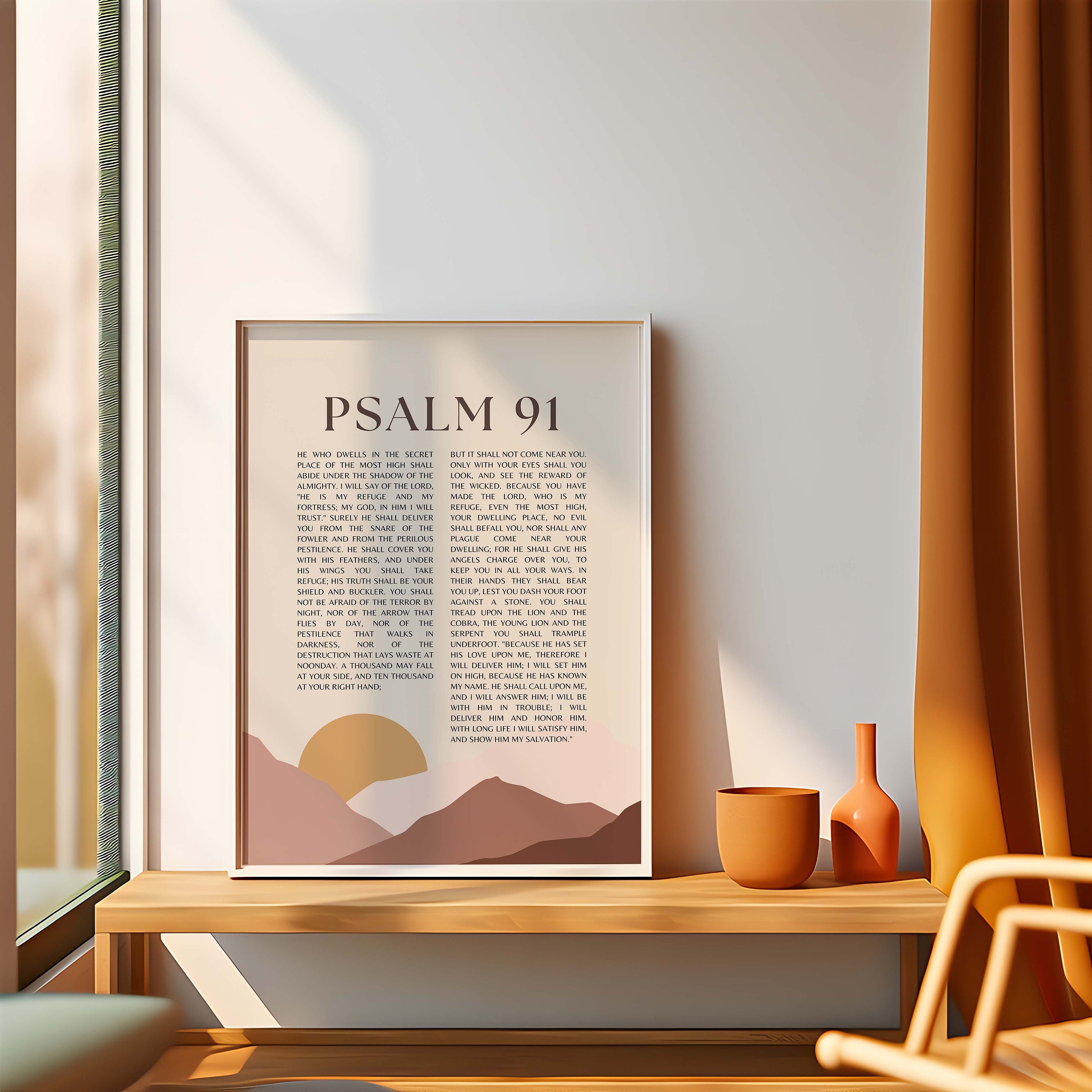 Psalm 91 NKJV He Who Dwells in the Secret Place of the Most High, Bible ...