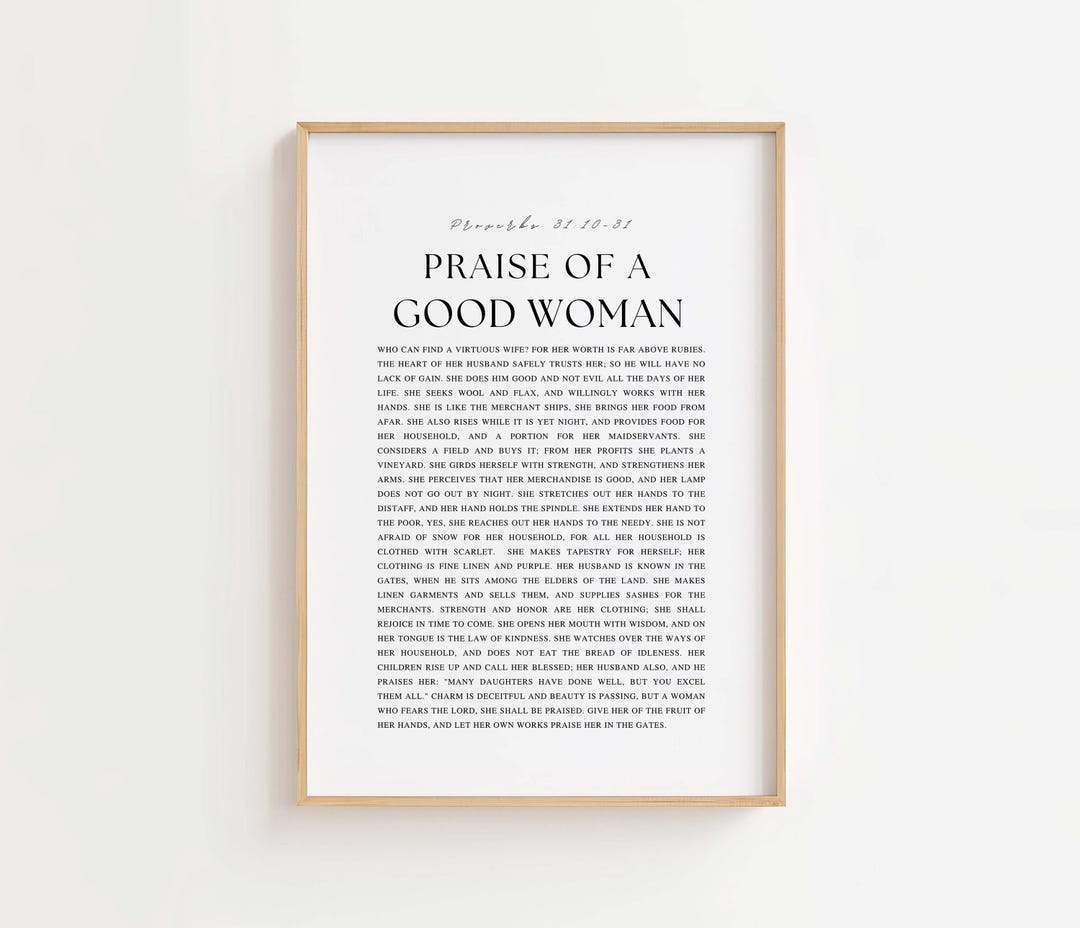 Proverbs 31:10-31 NKJV Praise of a Good Women, Who Can Find a Virtuous ...