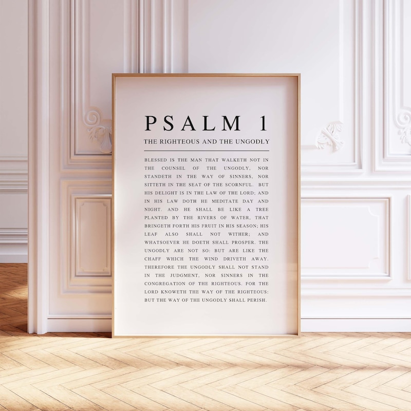 Psalm 1 - Etsy