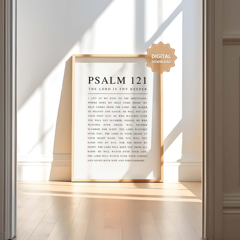 Psalm 121 - Etsy