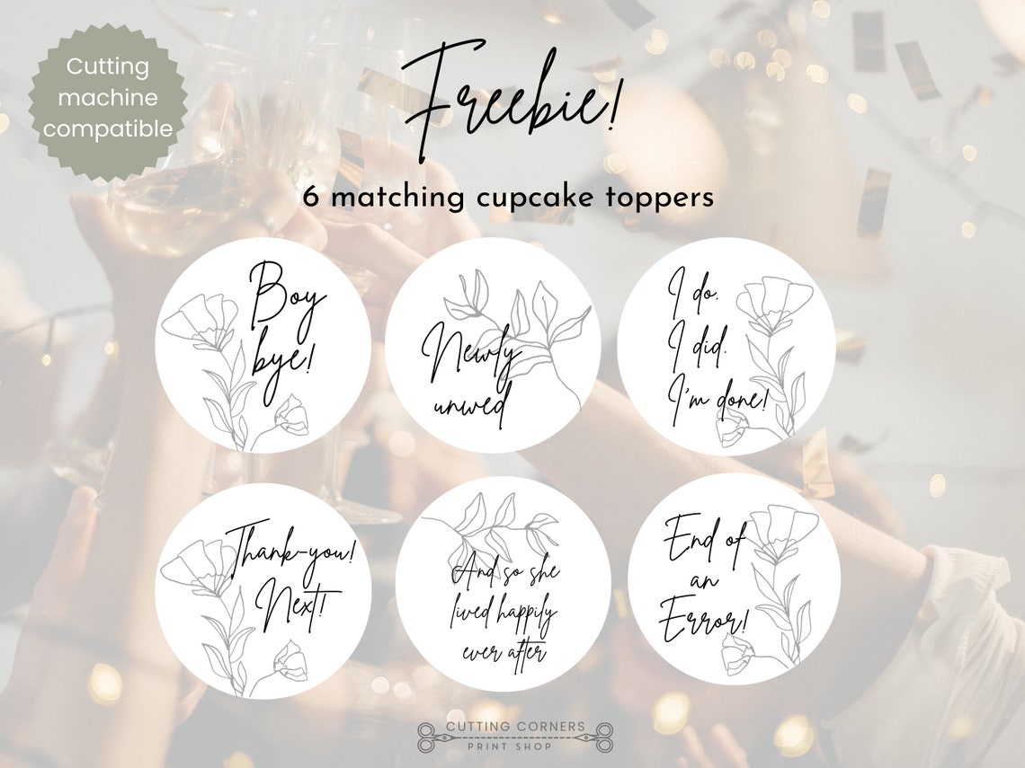 10 Printable Divorce Party Games Bundle, Funny Break-up Games, Divorcee ...