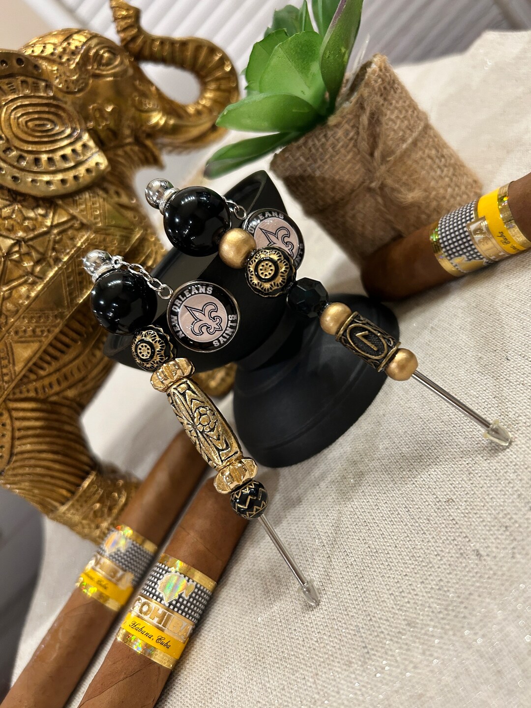 New Orleans Saints NFL Football Cigar Pick Cigar Poker - Etsy