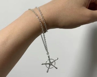 Anime Chain Pendant - Etsy