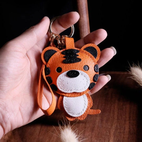 Little Tiger Keychain Luxury Keychain for Designer Bag, Handbag, Tote ...