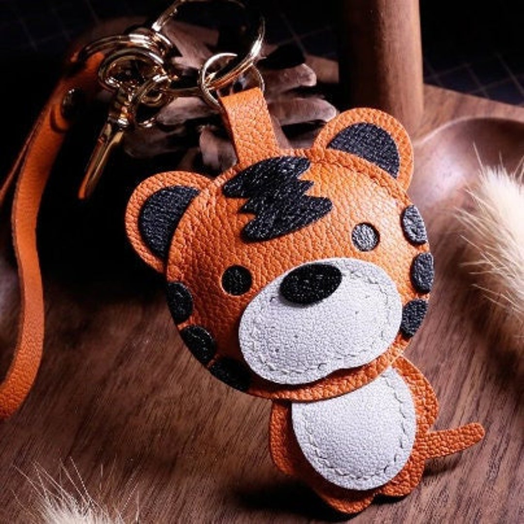 Little Tiger Keychain Luxury Keychain for Designer Bag, Handbag, Tote ...