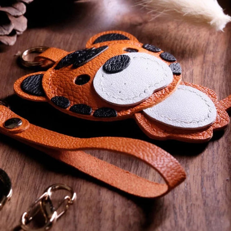 Little Tiger Keychain Luxury Keychain for Designer Bag, Handbag, Tote ...