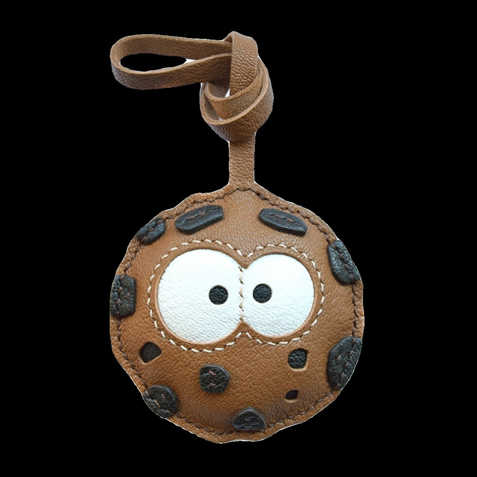 Luxury Leather Cookie Keychain Leather Cookie Keychain for Designer ...