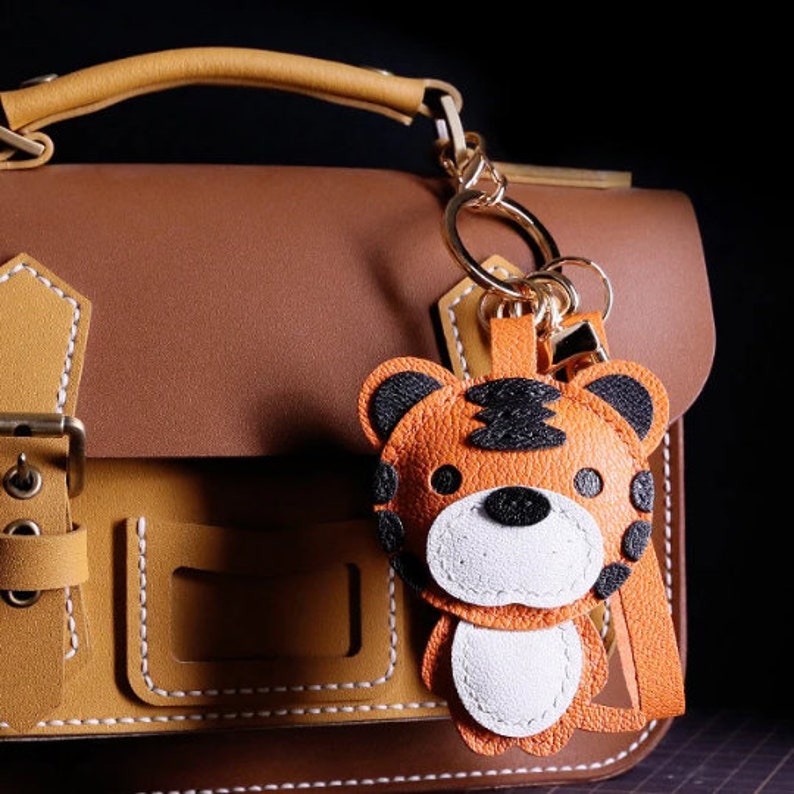 Little Tiger Keychain Luxury Keychain for Designer Bag, Handbag, Tote ...
