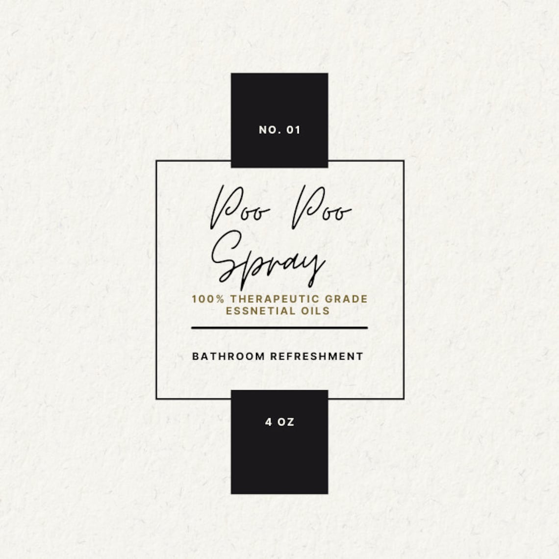 Printable PDF Label Poo Poo Spray Bathroom Spray Room - Etsy